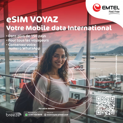 Communiqué de presse EMTEL eSIM Voyaz | EMTEL